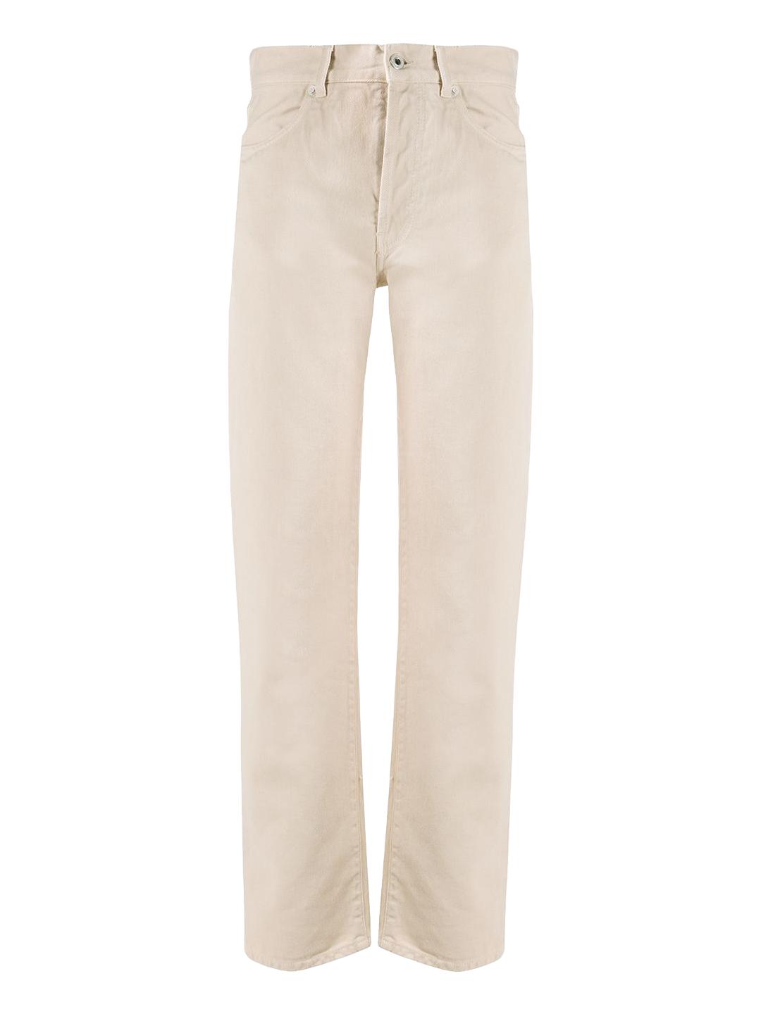 OFF-WHITE High-Waist Straight-Leg Jeans