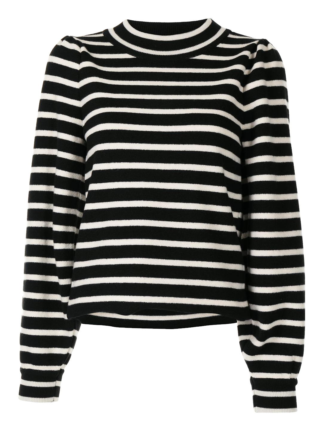 GOEN.J Goen.J Double-Layered Stripe Jersey Top