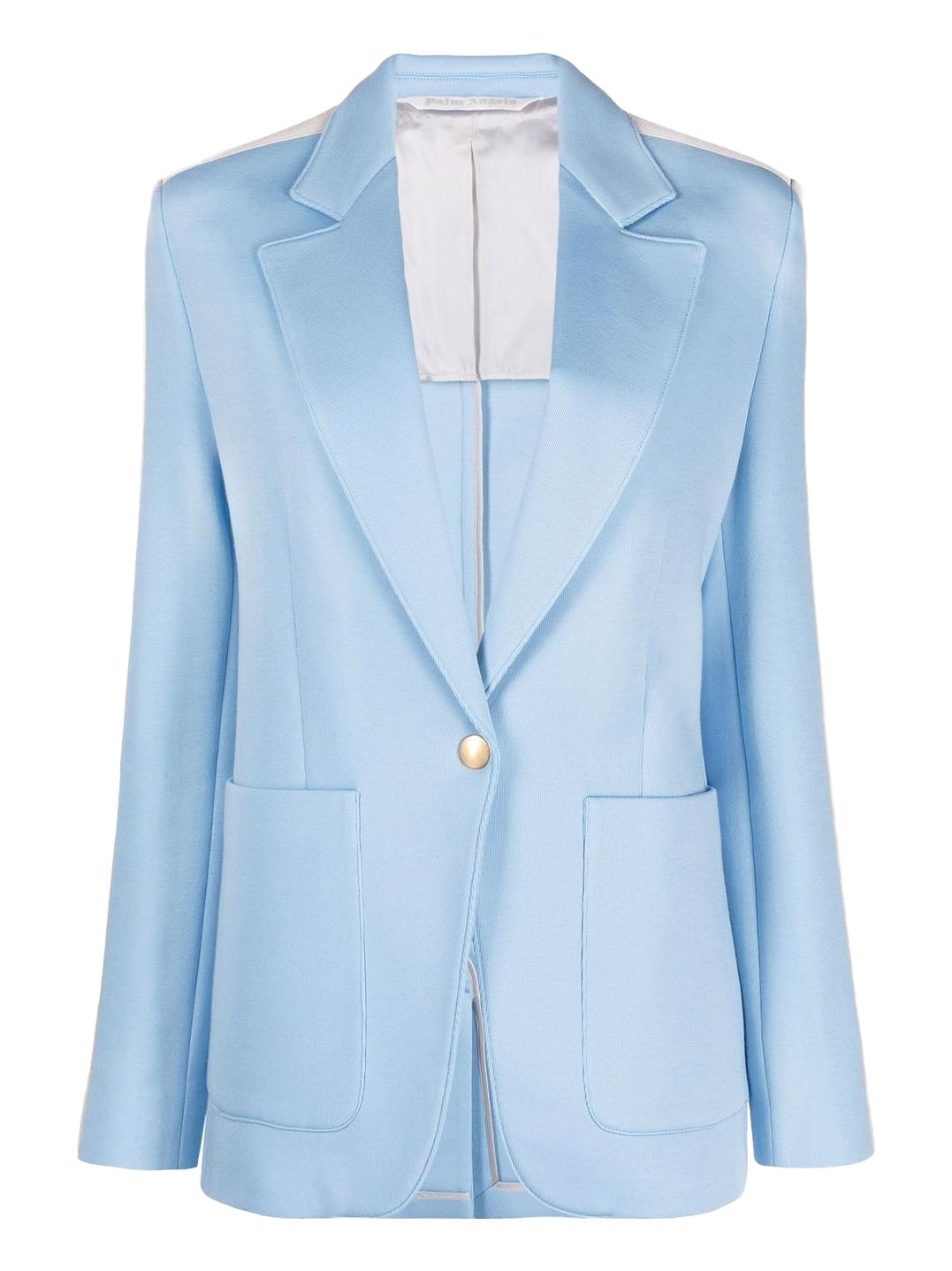 PALM ANGELS Palm Angels Side-Stripe Buttoned Blazer