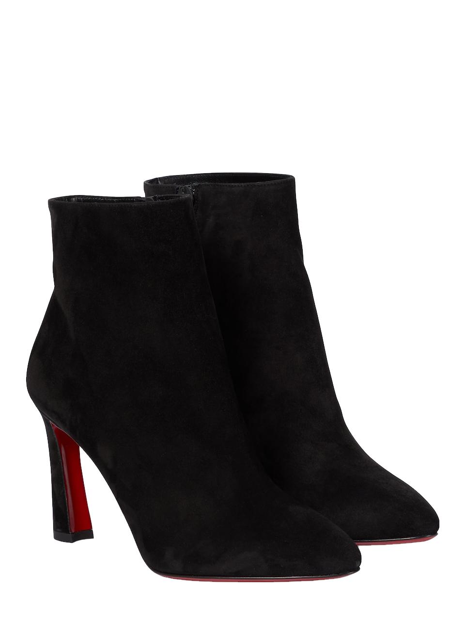 CHRISTIAN LOUBOUTIN Christian Louboutin Eleonor 85 Suede Ankle Boots