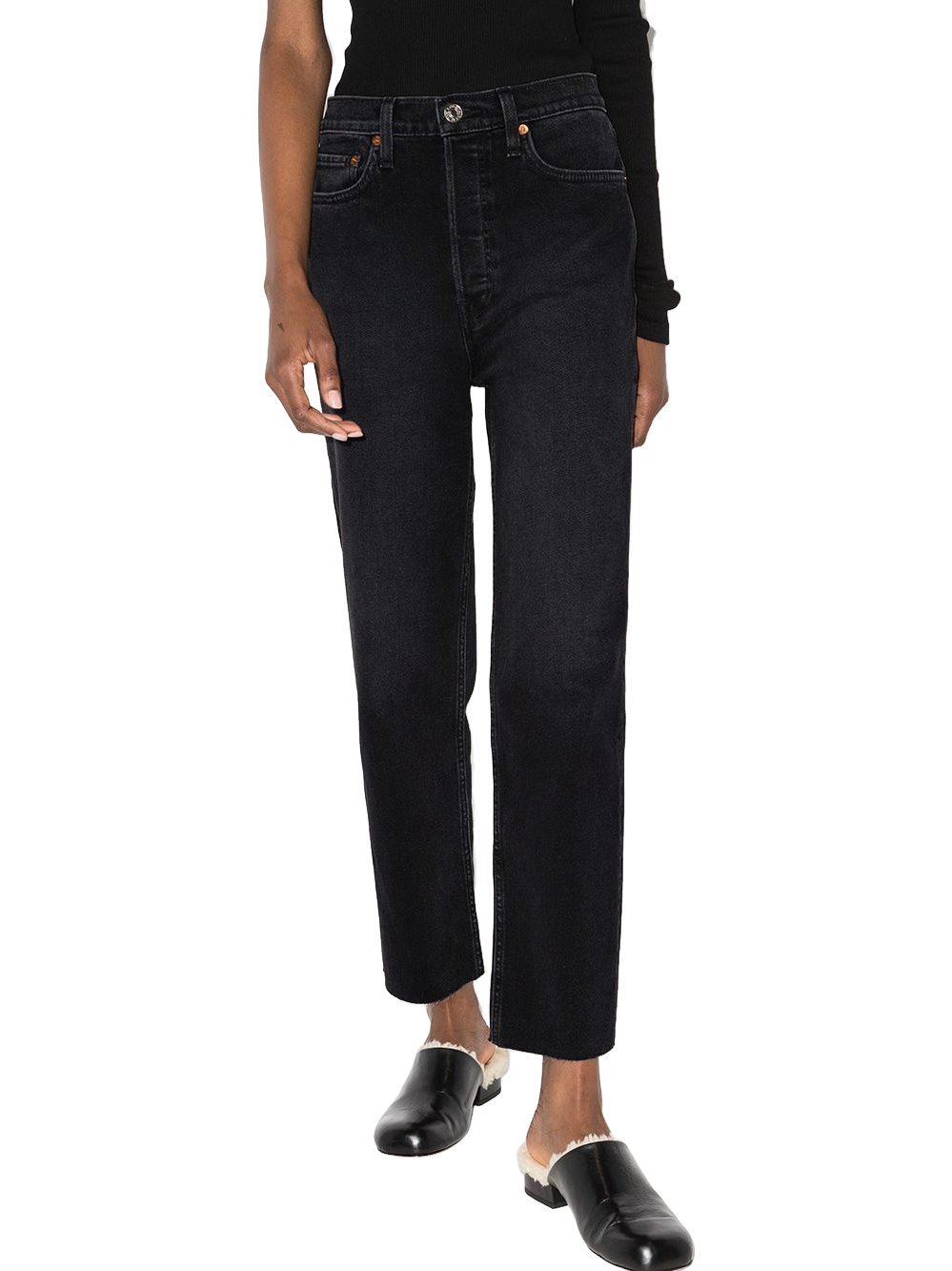 RE/DONE RE/DONE 70s Stone Pipe Straight-Leg Jeans