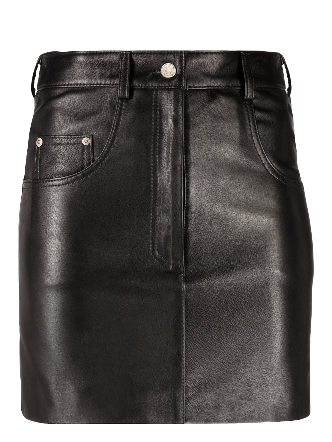 OFF-WHITE Burrow Leather Shoulder Bag