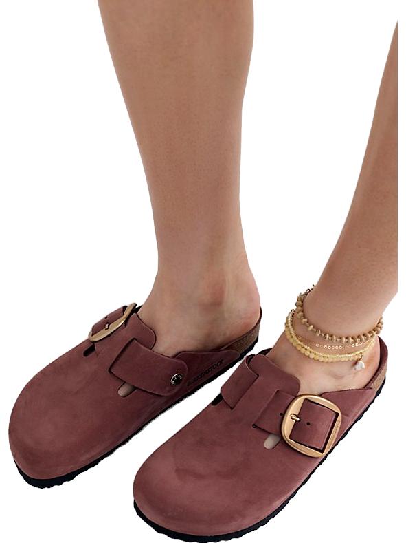BIRKENSTOCK Birkenstock Boston Big Buckle Clogs