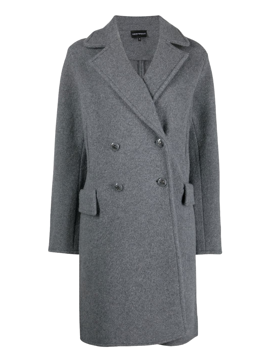 EMPORIO ARMANI Double-Breasted Coat
