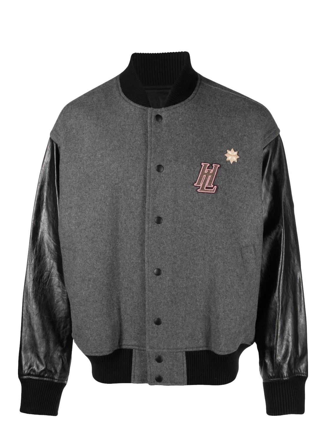 HELMUT LANG Helmut Lang Logo Varsity Bomber Jacket