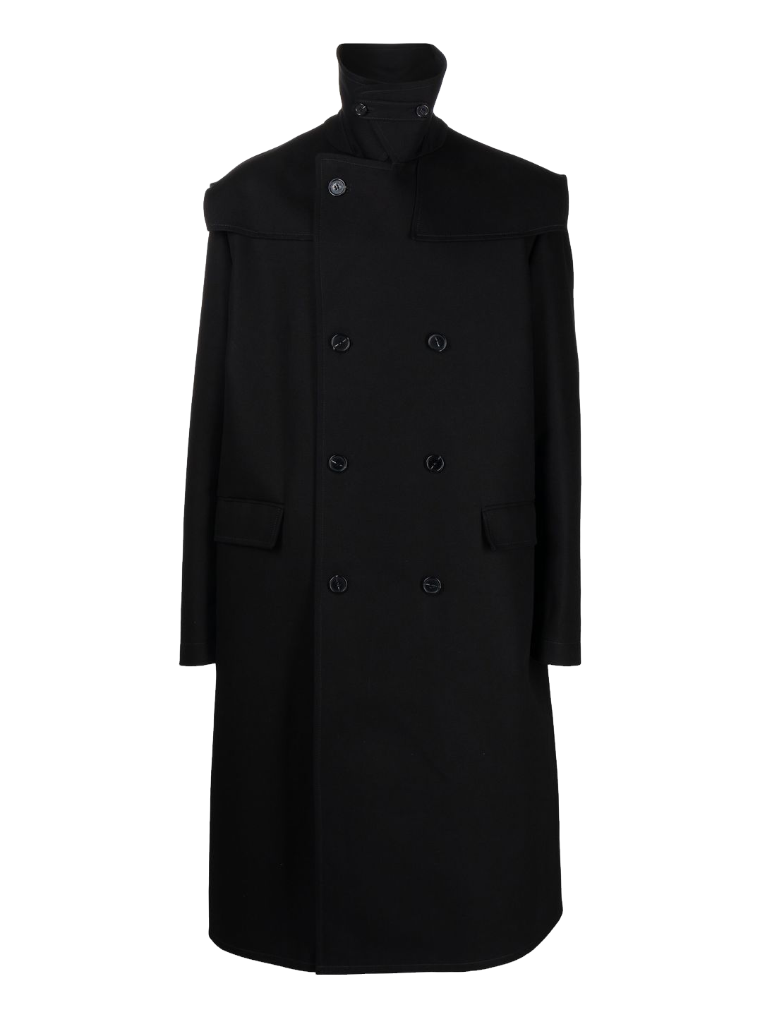 RAF SIMONS Raf Simons Oversized Double-Breasted Coat