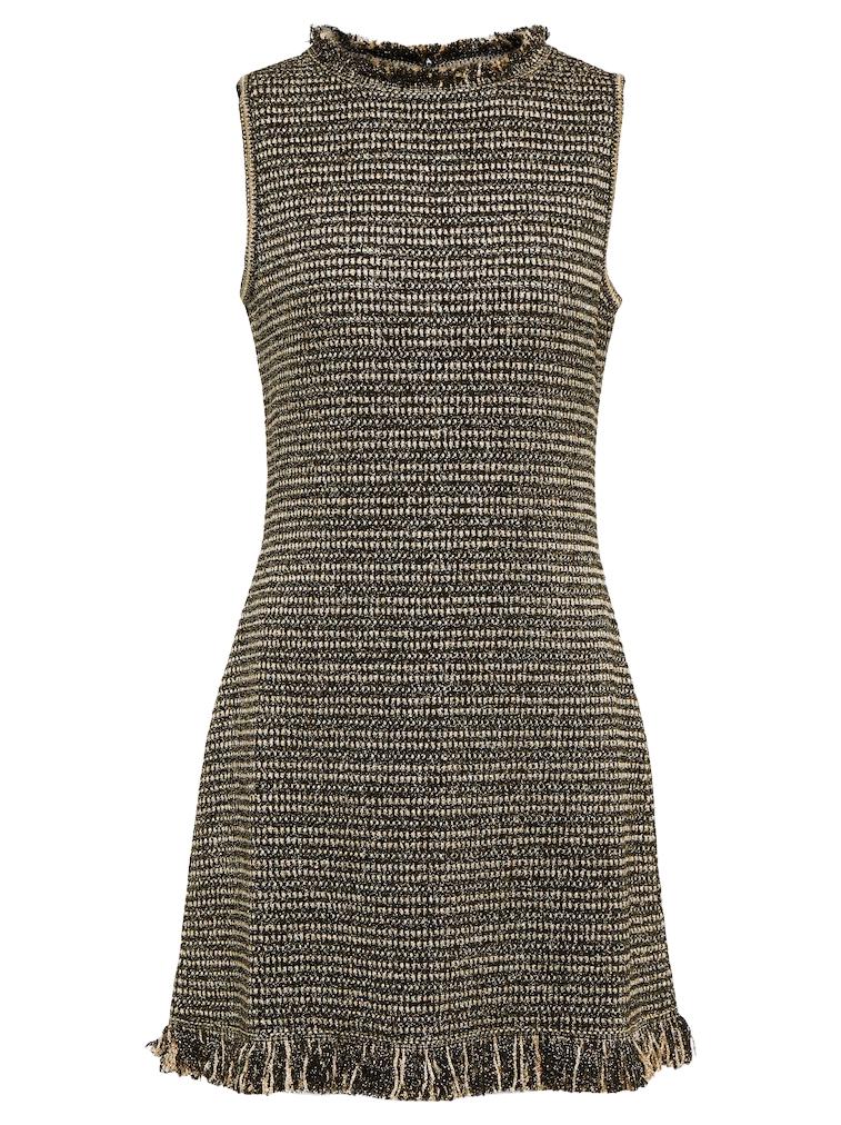 OSCAR DE LA RENTA tweed minidress
