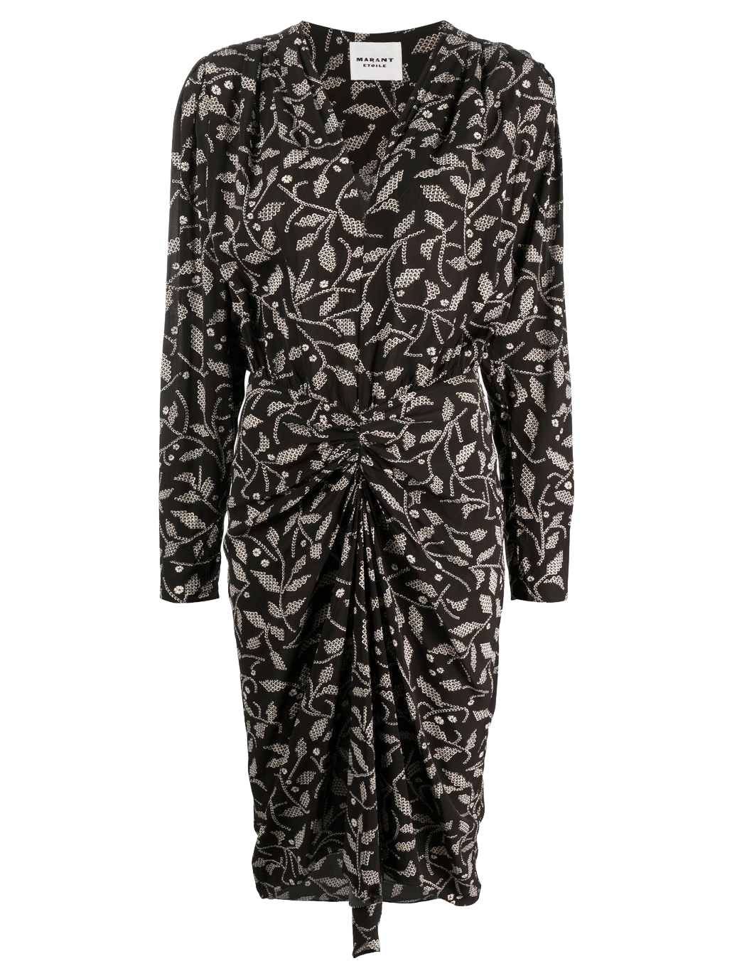MARANT ETOILE MARANT ÉTOILE danalia wrap midi dress