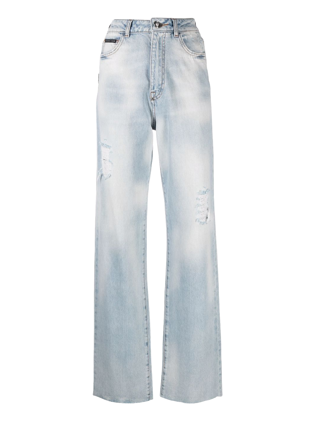 PHILIPP PLEIN Philipp Plein palazzo-cut high-waist jeans