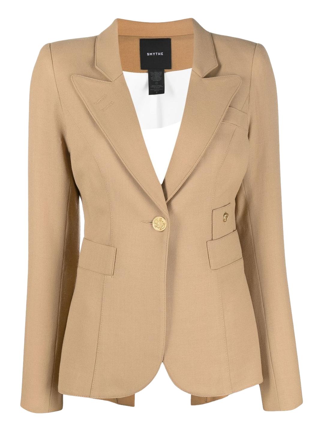SMYTHE SMYTHE Peak-Lapel Single-Breasted Blazer