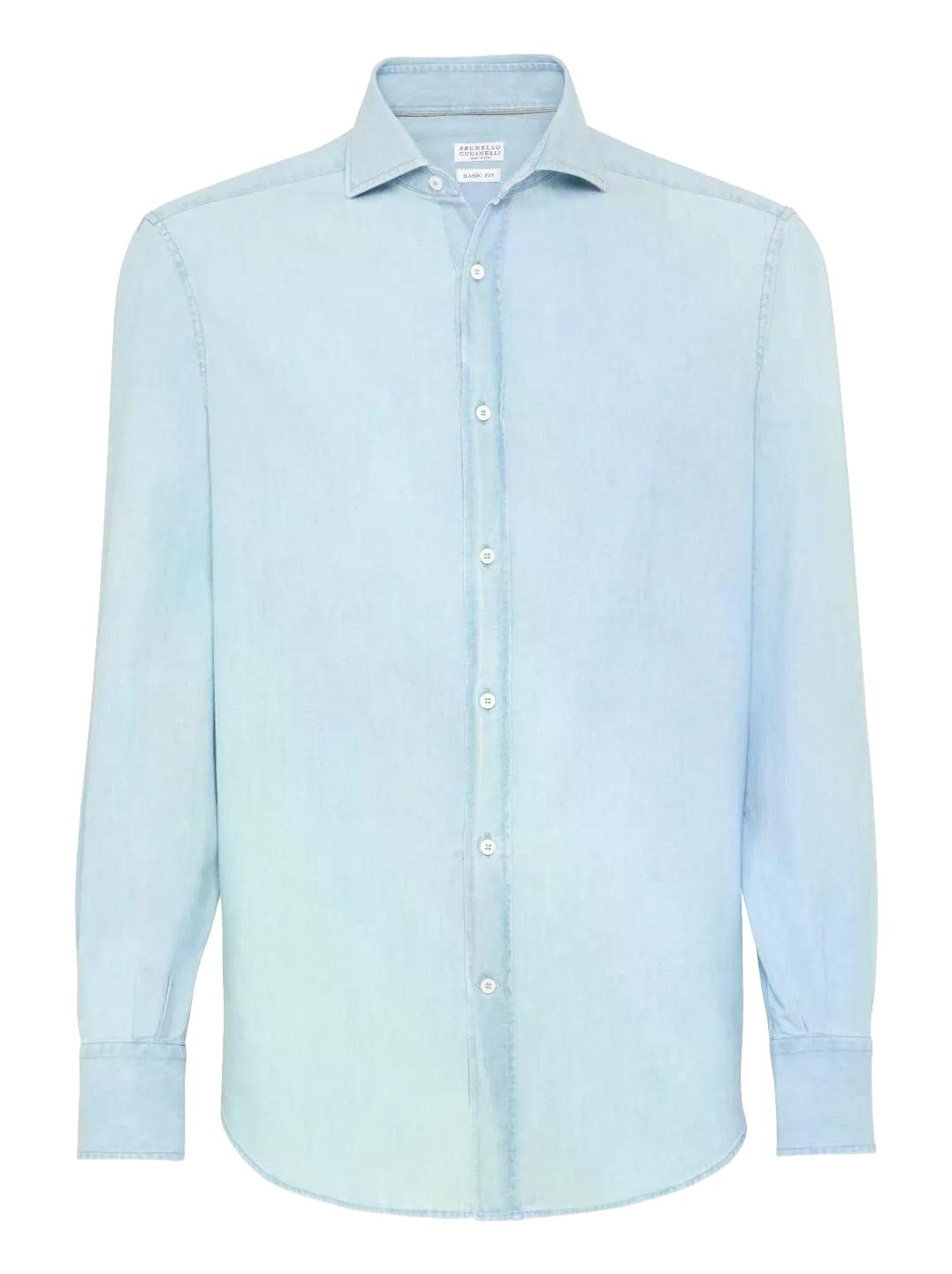 BRUNELLO CUCINELLI Brunello Cucinelli Spread Collar Shirt
