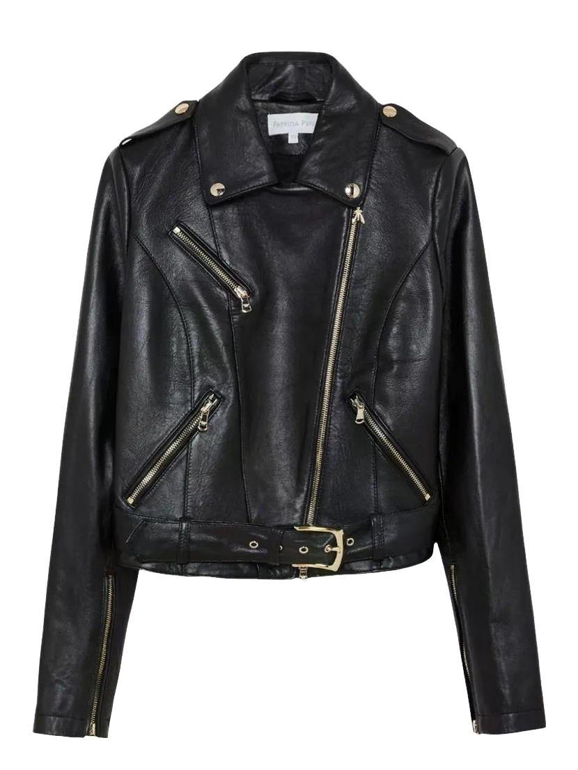 PATRIZIA PEPE Patrizia Pepe Long Sleeve Biker Jacket