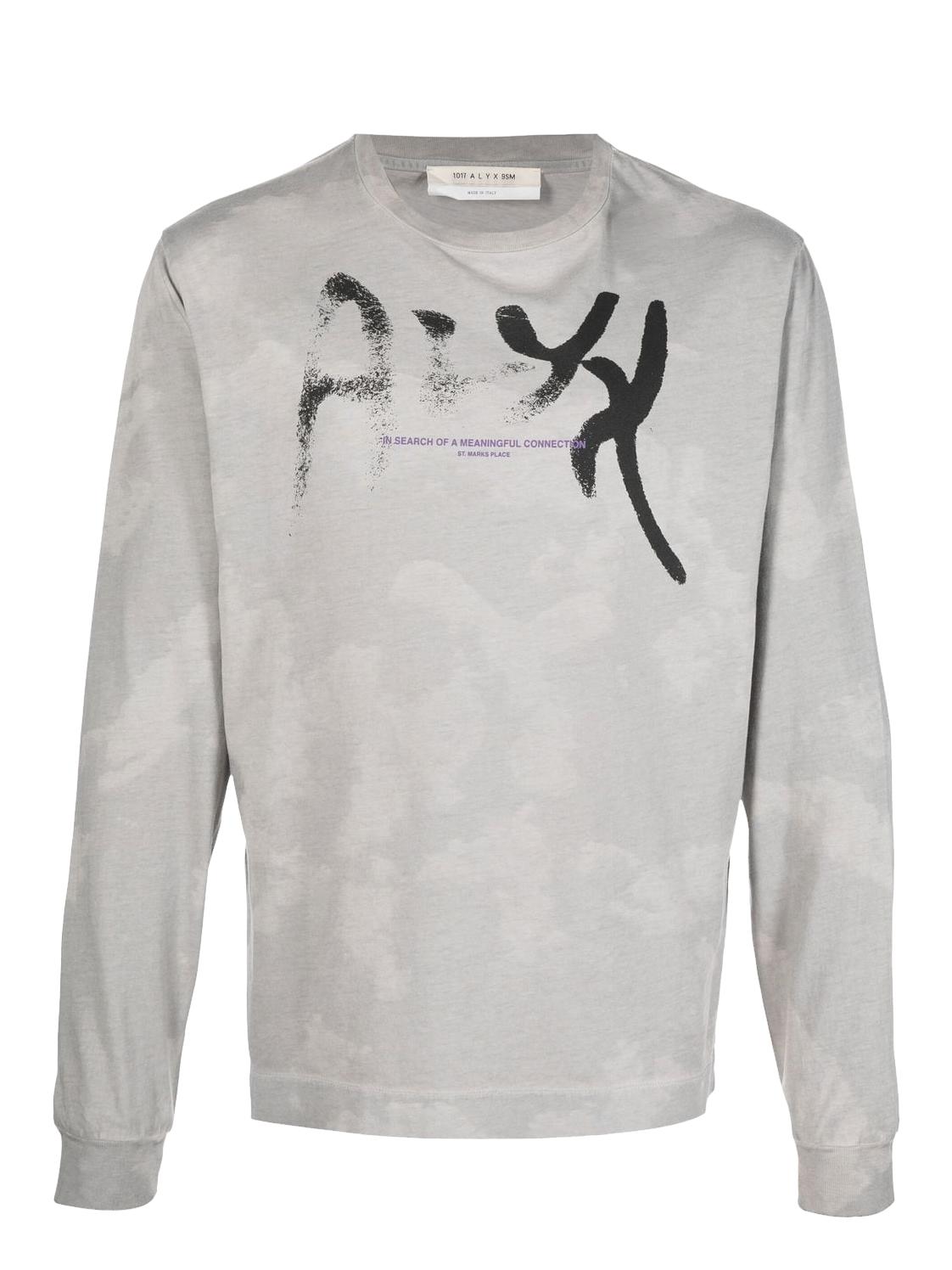 1017 ALYX 9SM logo-print long-sleeved t-shirt