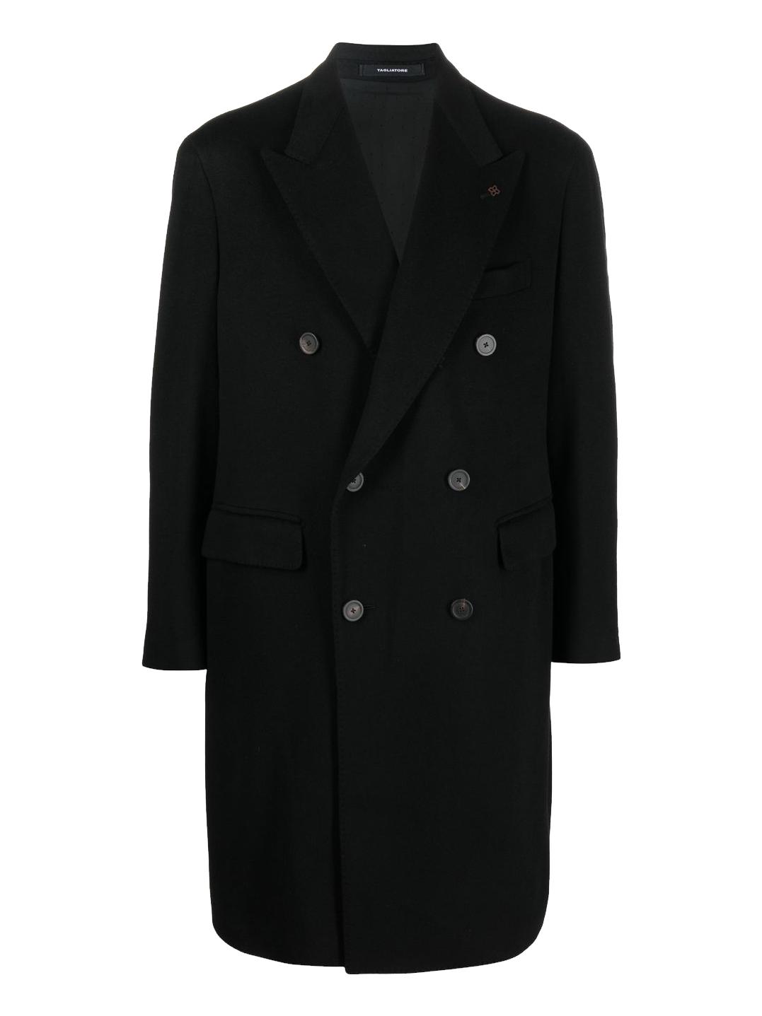 TAGLIATORE Double-Breasted Cashmere Coat