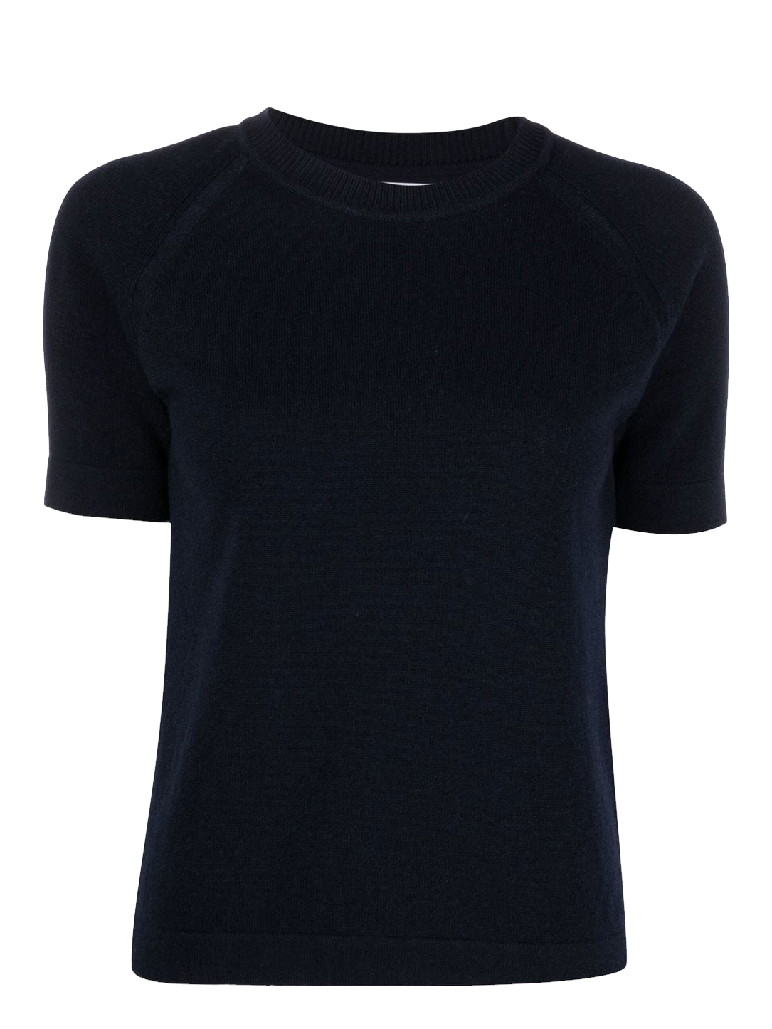 BARRIE Barrie Short-Sleeve Cashmere Knit Top