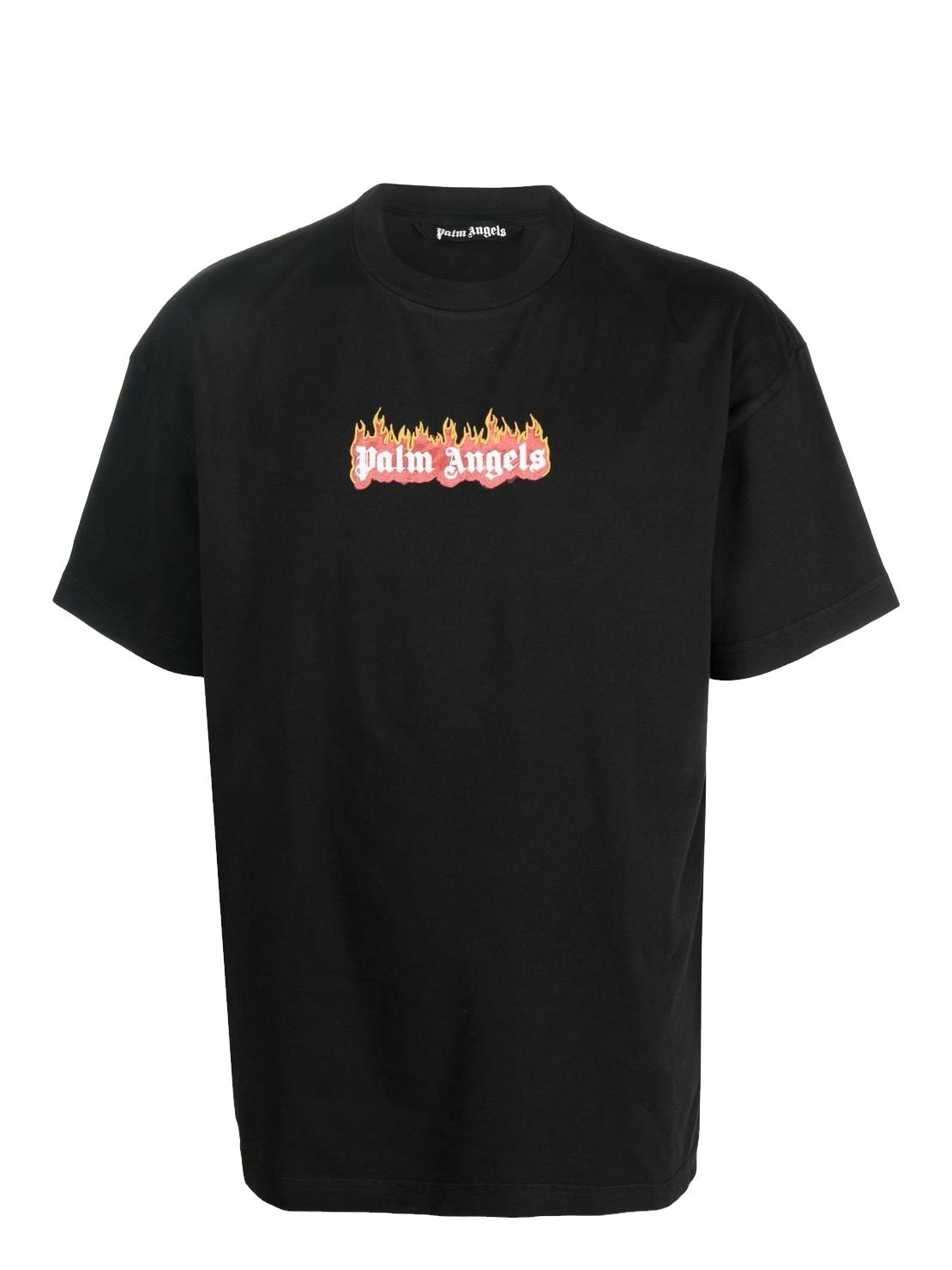 PALM ANGELS logo-print t-shirt