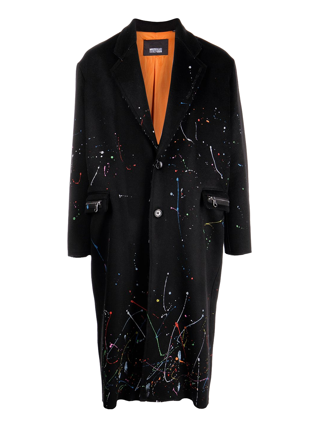 MOSTLY HEARD RARELY SEEN MOSTLY HEARD RARELY SEEN Paint-Splatter Overcoat