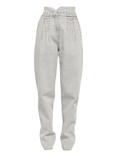 ALBERTA FERRETTI ALBERTA FERRETTI High Waisted Jeans with Appliqués