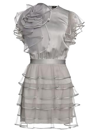 ELISABETTA FRANCHI Elisabetta Franchi Flared Mini Dress
