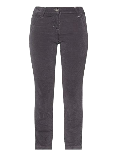 JACOB COHEN JACOB COHЁN Straight-Leg Cropped Velvet Pants