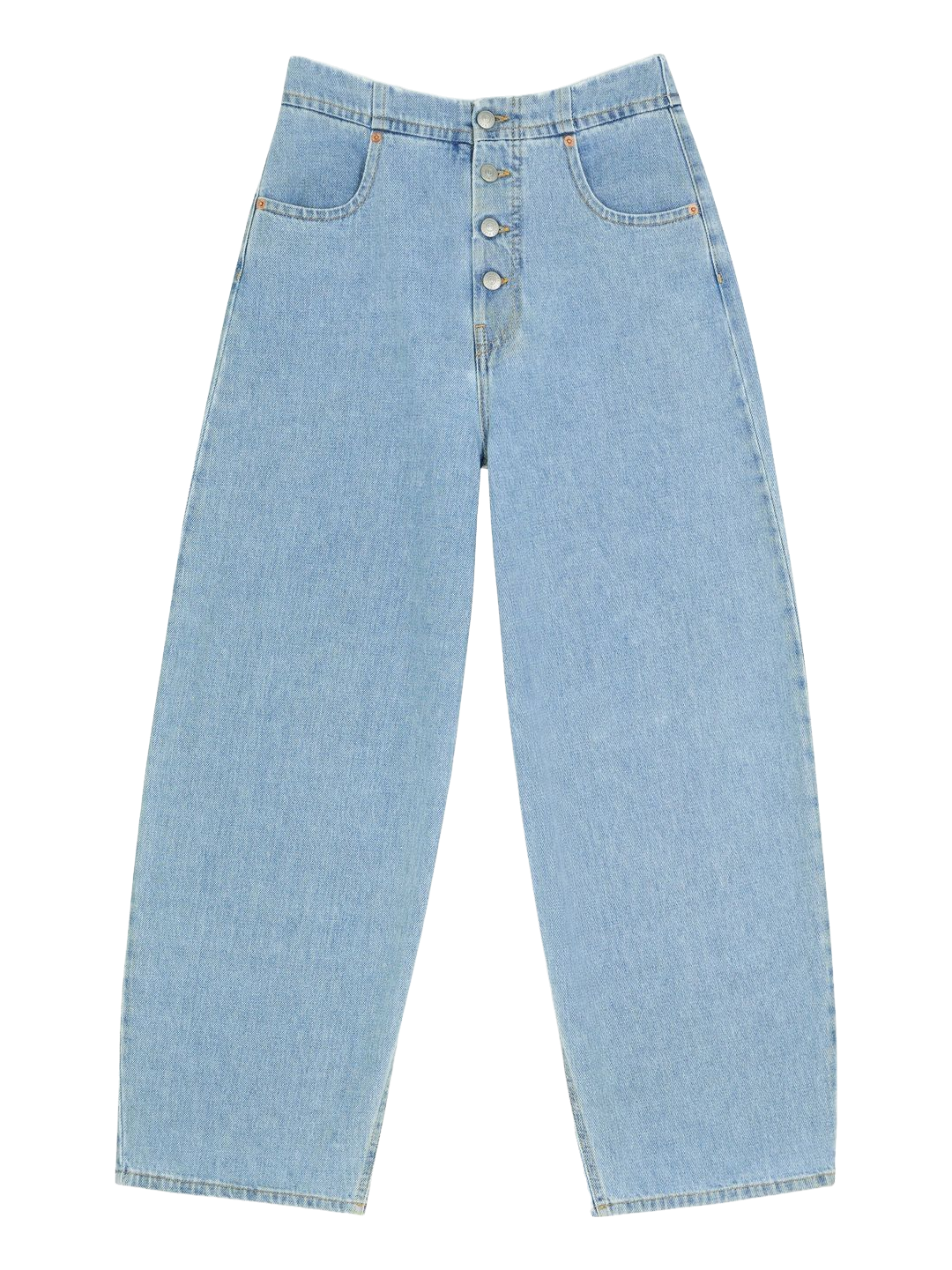 MAISON MARGIELA Mid-Rise Cropped Jeans