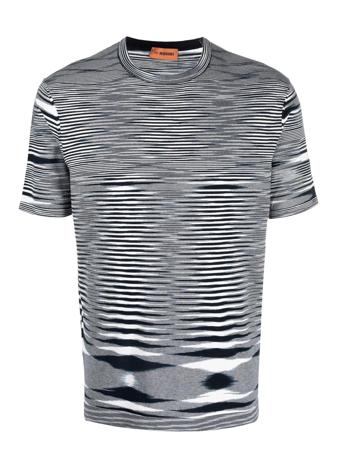 MISSONI geometric-print cotton t-shirt