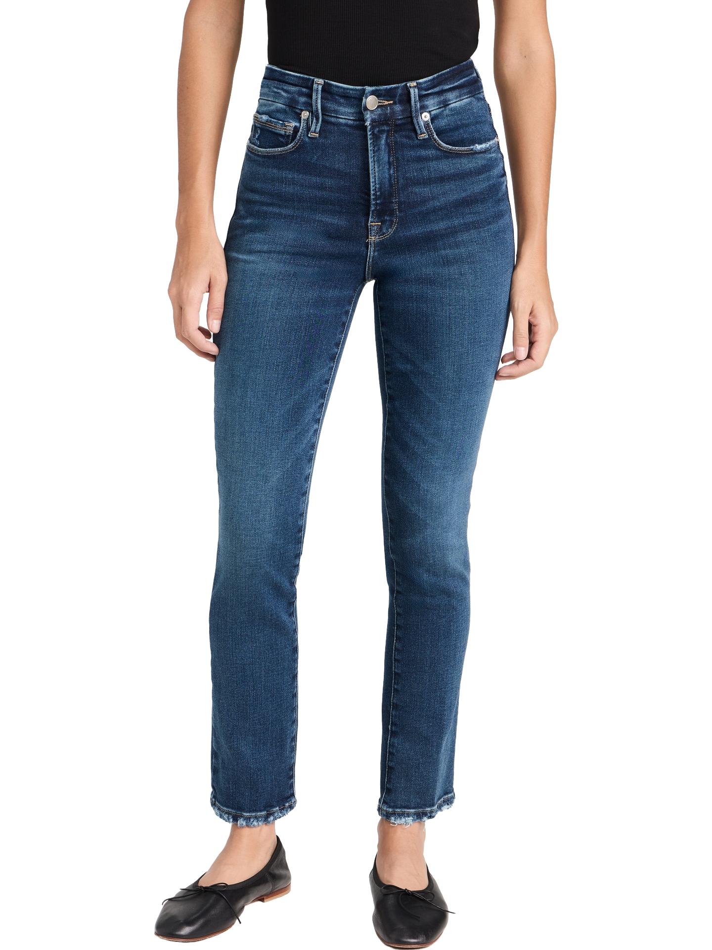 GOOD AMERICAN Good American Good Legs Straight Jeans