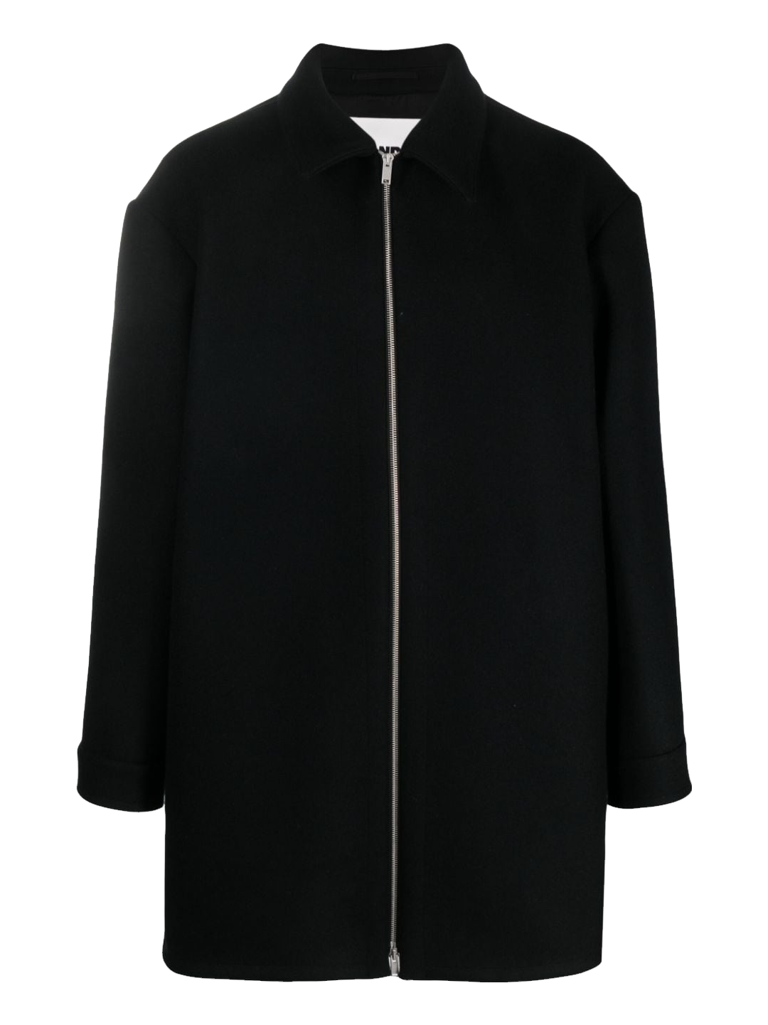 JIL SANDER Jil Sander Zip-Up Wool Coat