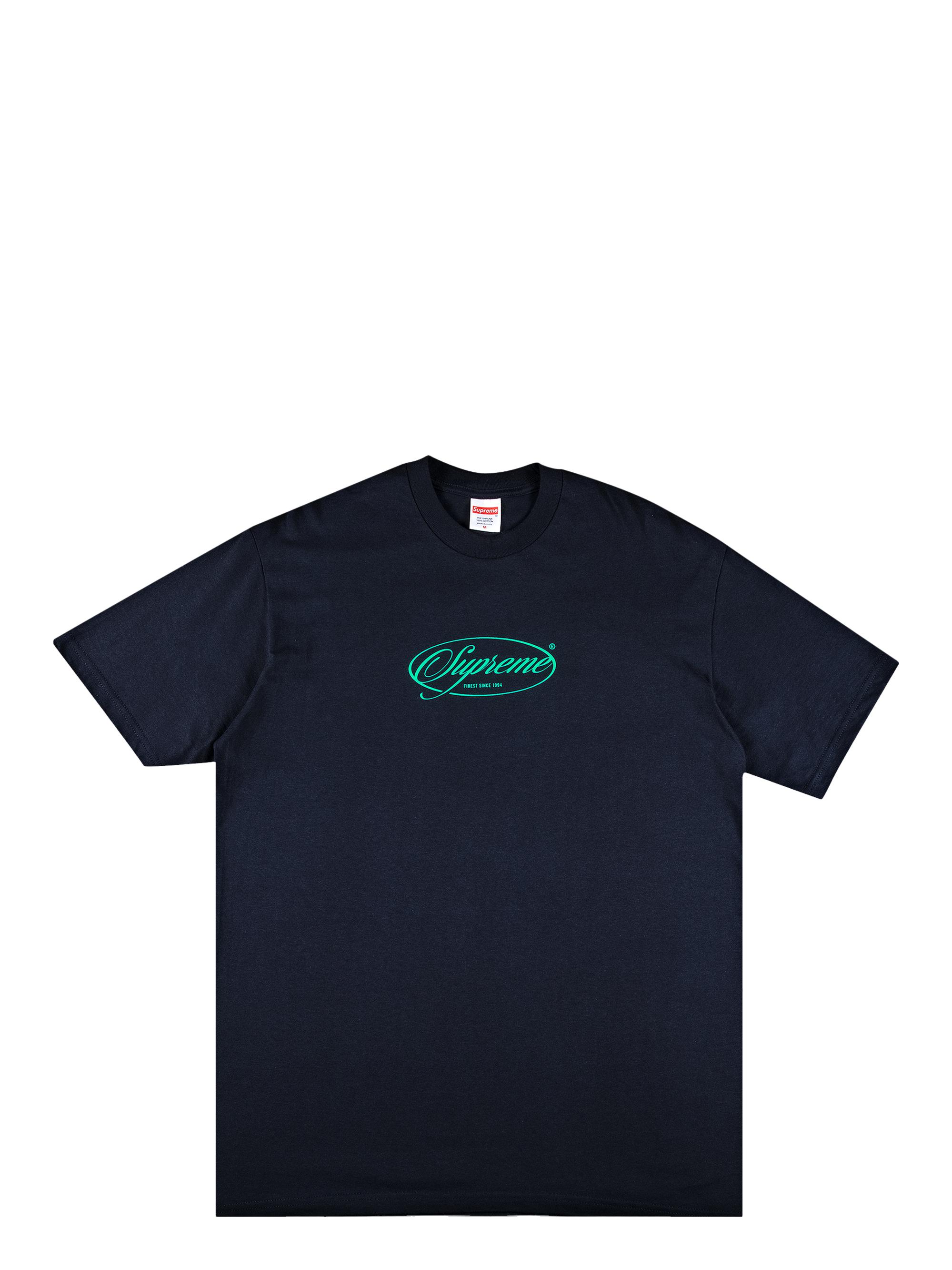 Supreme Classic Logo Tee 'Navy - Blue | Editorialist