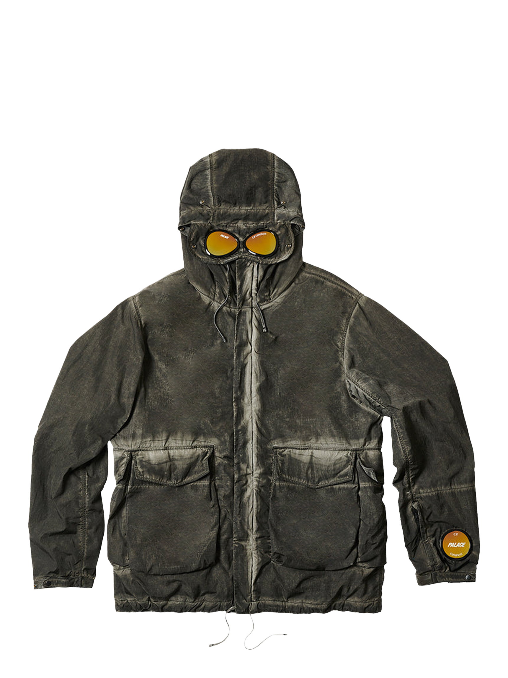 PALACE X C.p. Company Shell Goggle Jacket - Black | Editorialist
