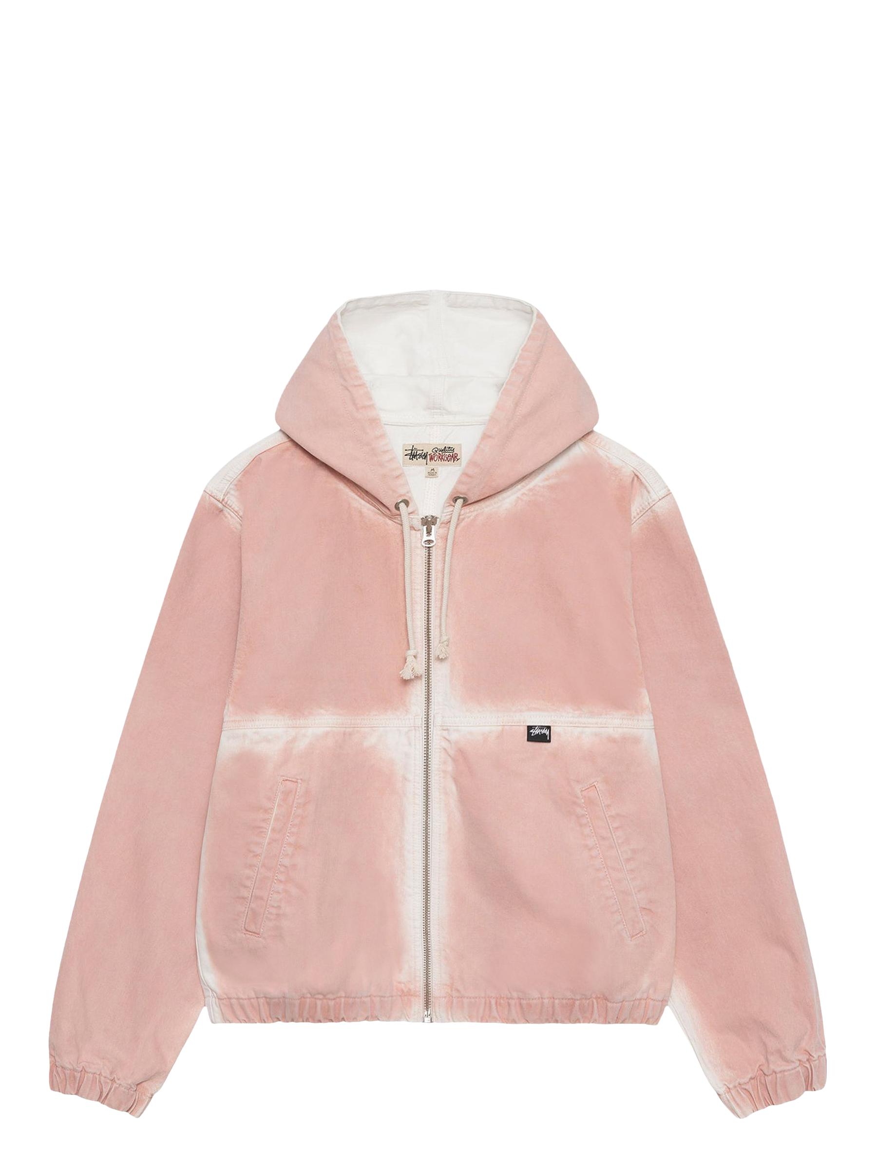 ジャケット・アウター STUSSY SPRAY DYE HOODED WORK JACKET StüSsy Spray Dye Hooded Work Jacket - Multicolor | Editorialist