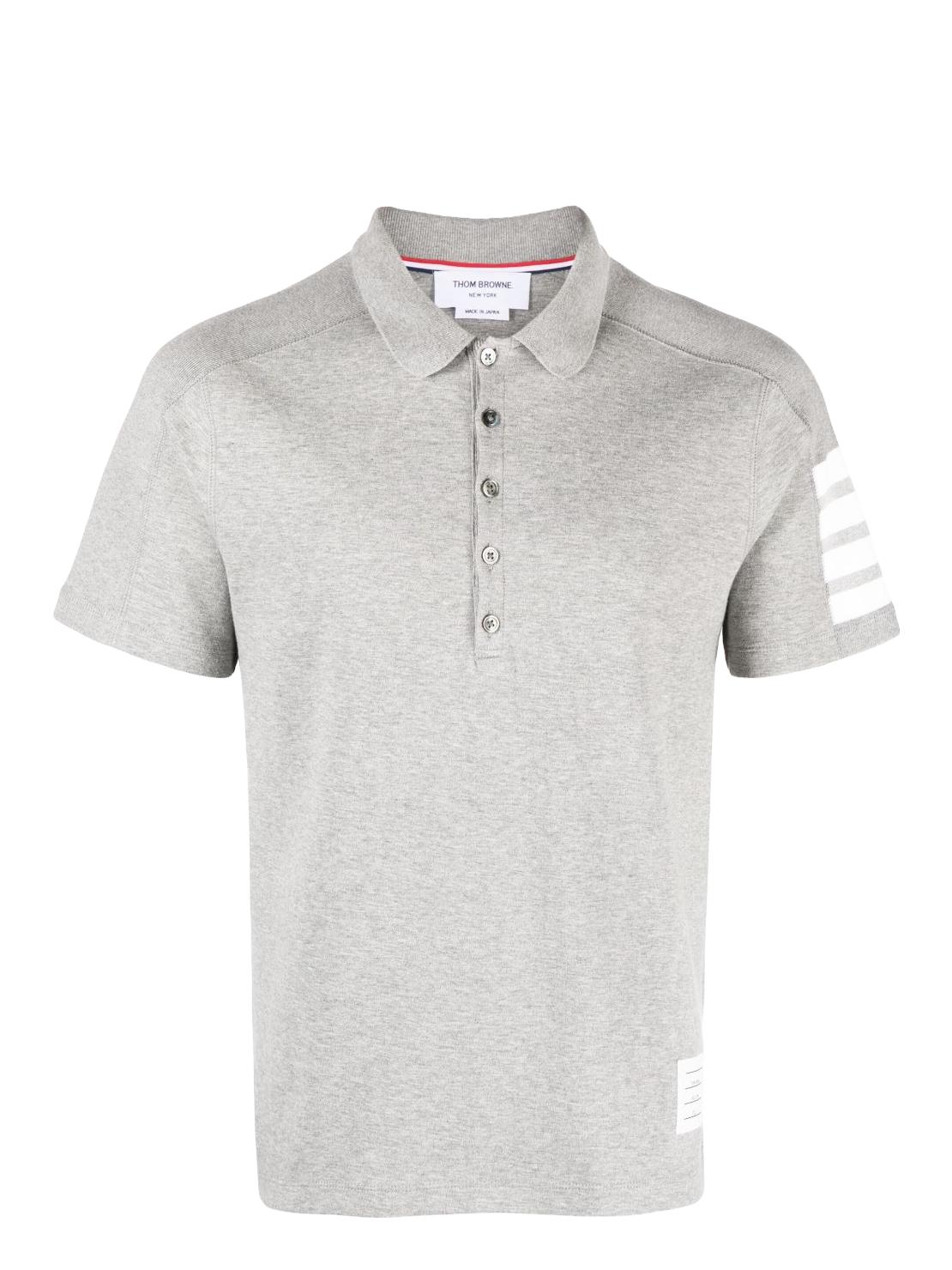 THOM BROWNE 4-bar stripe polo shirt