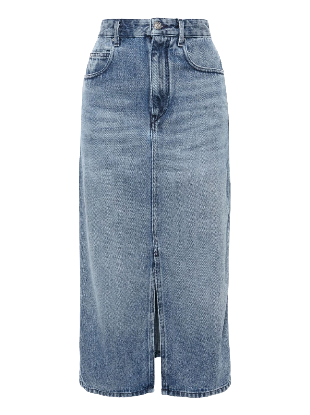 ISABEL MARANT ÉTOILE ISABEL MARANT Tilauria Stonewashed Denim Skirt
