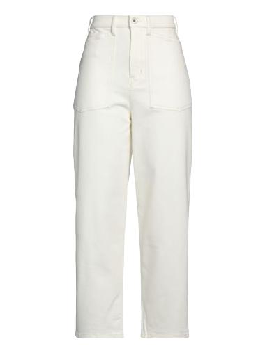 KENZO KENZO Ivory Cotton Elastane Tapered Jeans