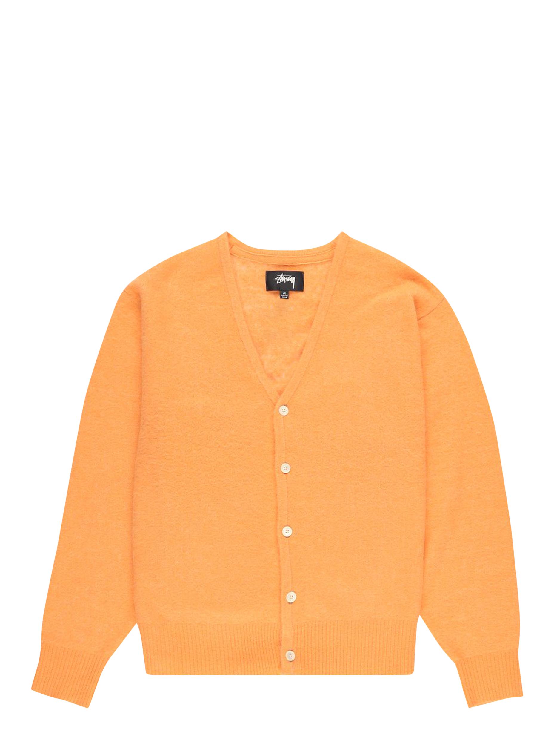 トップス stussy BRUSHED CARDIGAN Stüssy: Brushed Cardigan (Blue) | DSMNY E-SHOP
