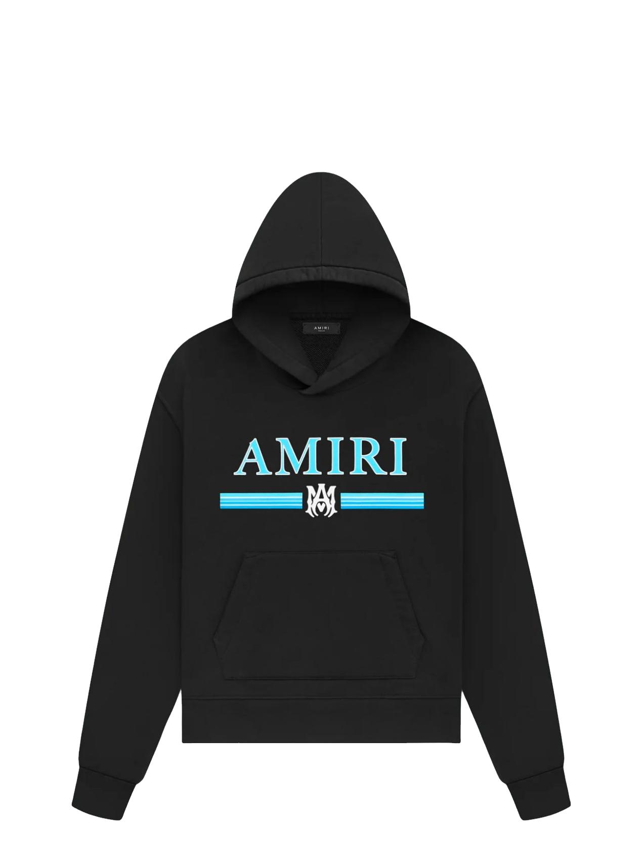 吉良様 amiri logo-print pouch-pocket hoodie 吉良様 amiri logo-print pouch-pocket hoodie amiri logo-print