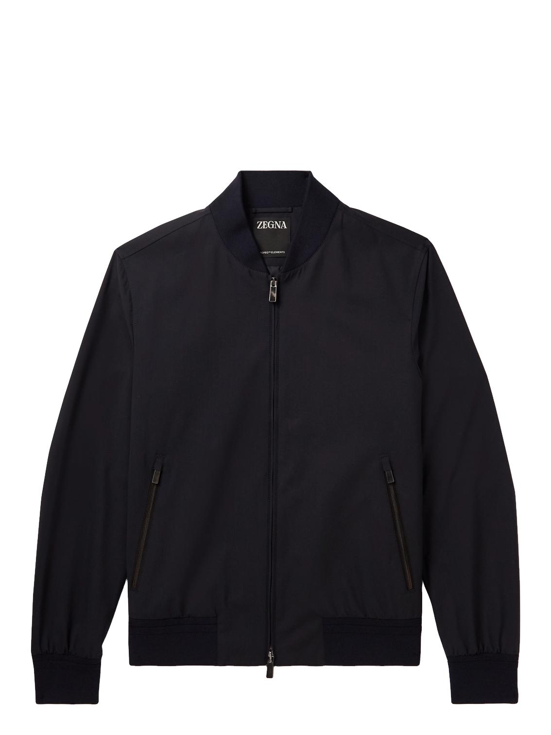 ZEGNA Wool-Shell Bomber Jacket