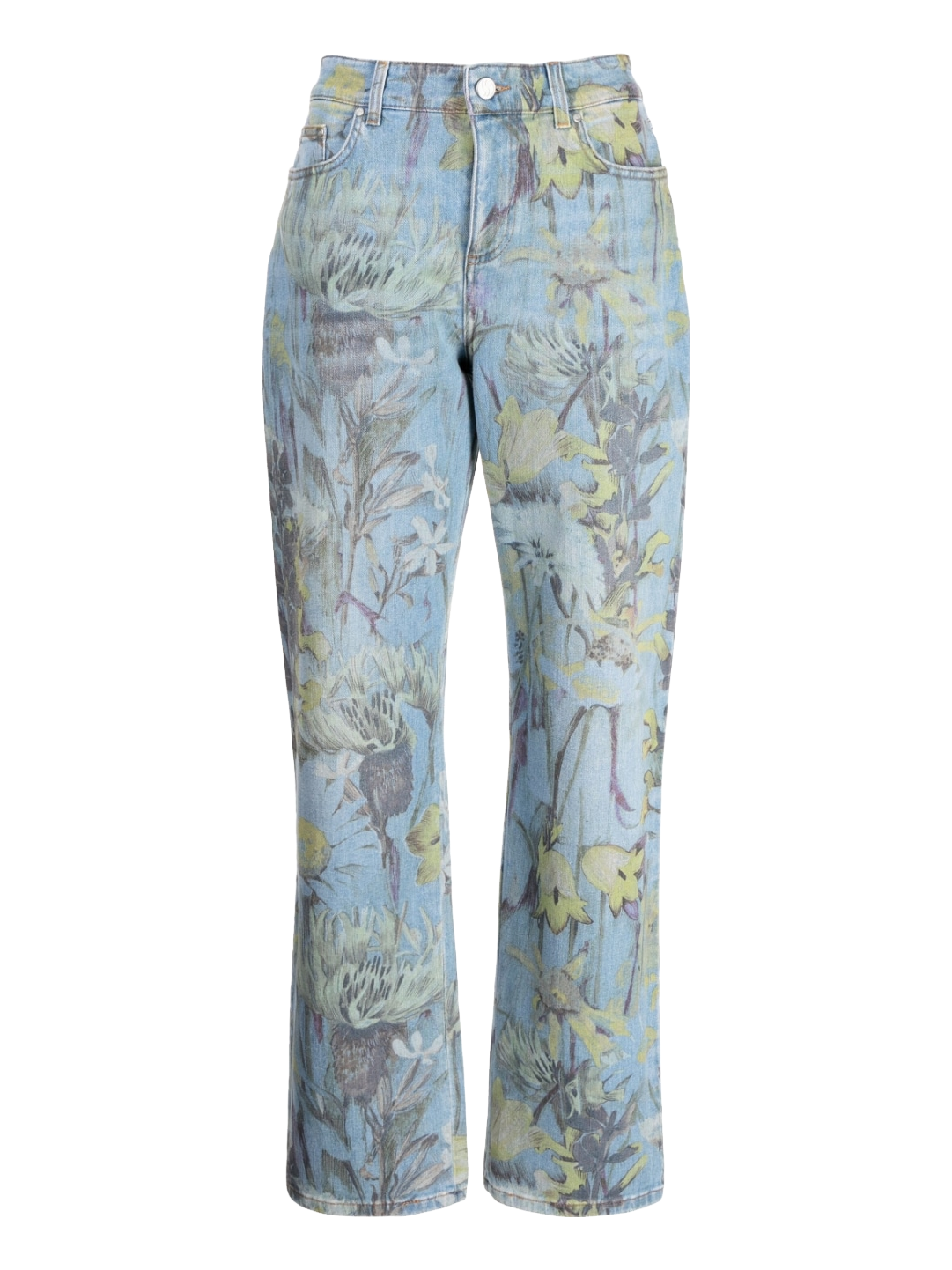 STELLA MCCARTNEY Stella McCartney Rewild Flora Denim Trousers