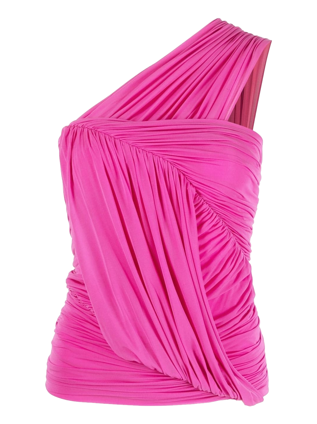 RICK OWENS Rick Owens Edfu Draped One-Shoulder Blouse