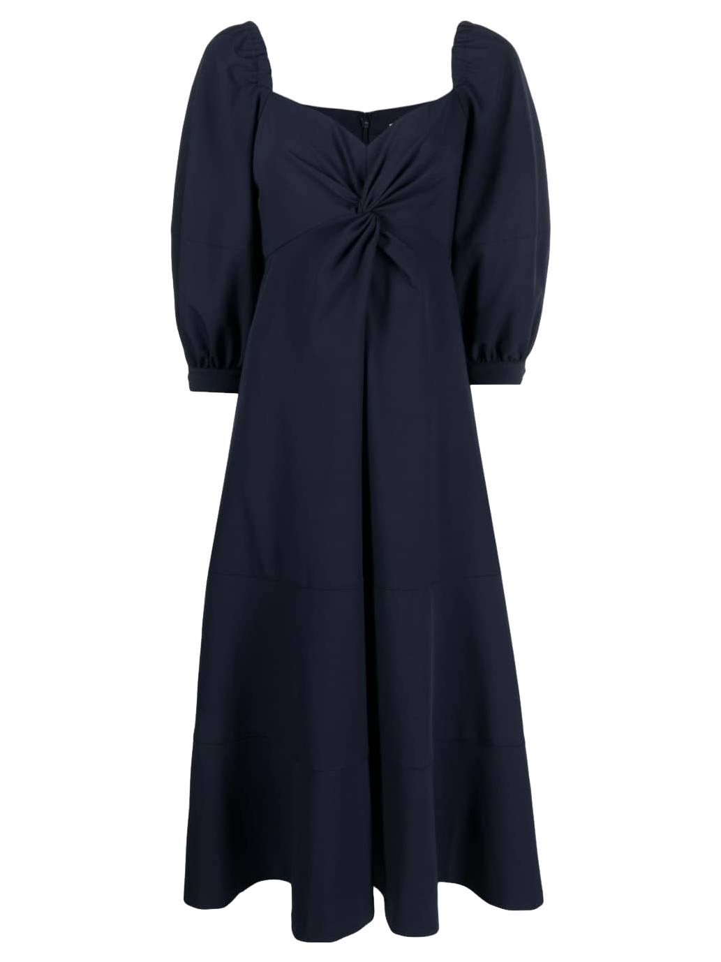 CINQ À SEPT Cinq A Sept Kristina Bishop-Sleeves Midi Dress