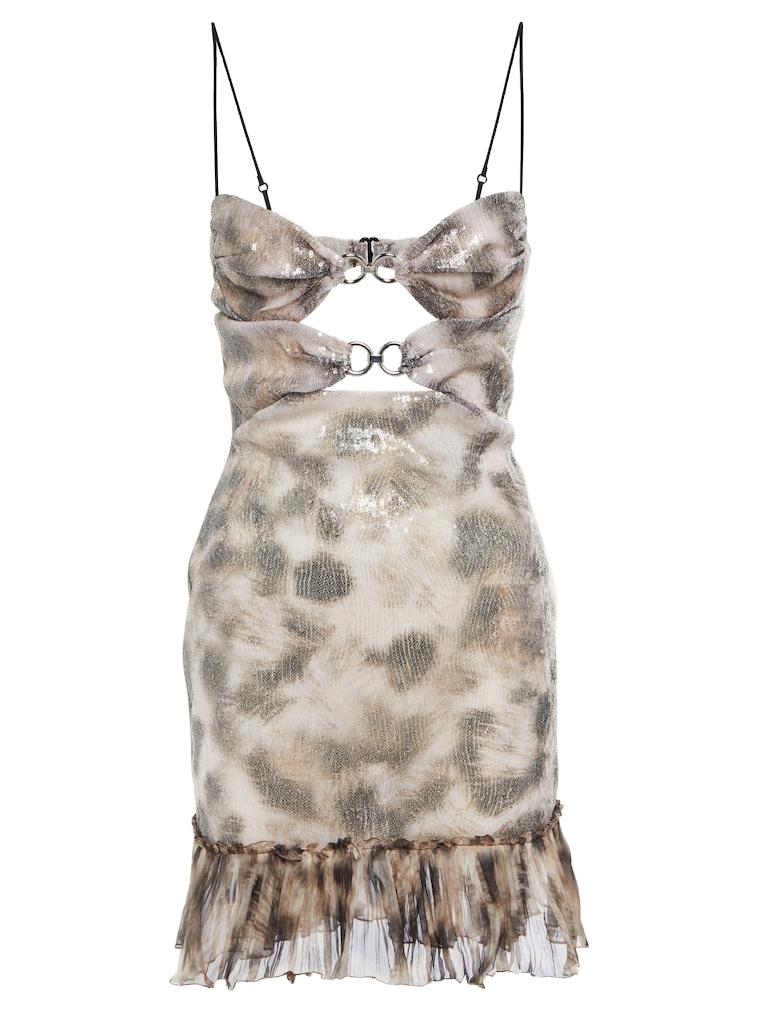 NENSI DOJAKA Nensi Dojaka Sequin-Embellished Minidress