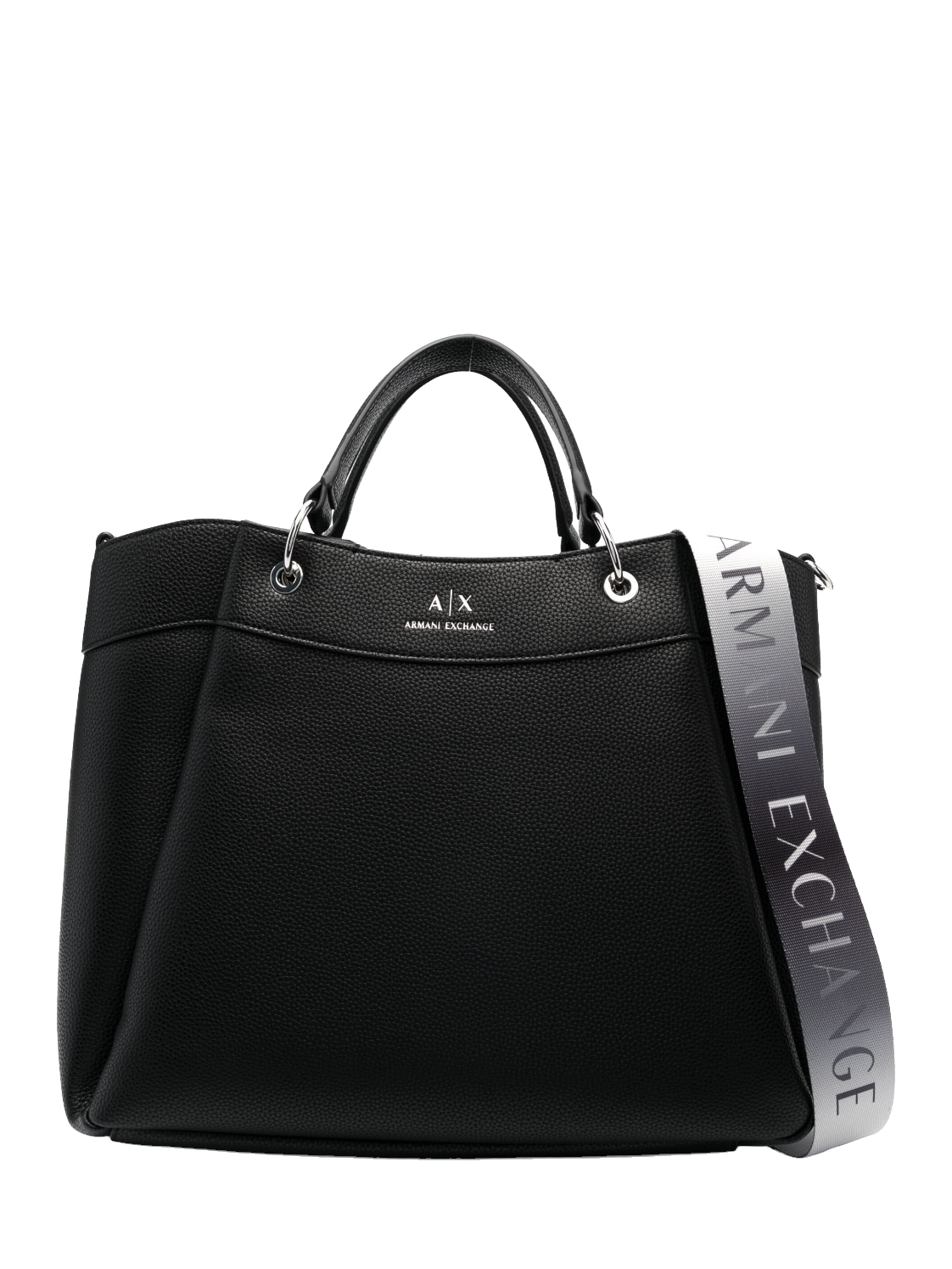 ARMANI EXCHANGE Armani Exchange Logo-Stamp Tote Bag