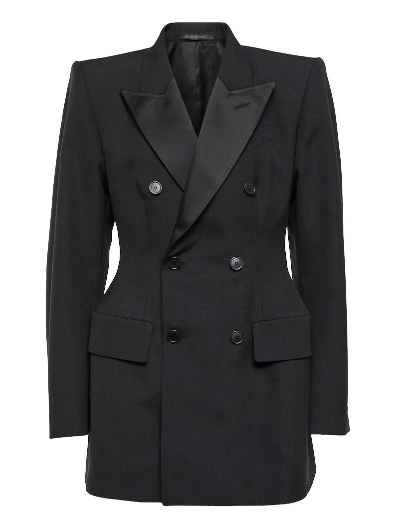 BALENCIAGA Balenciaga Hourglass Double-Breasted Wool Blazer