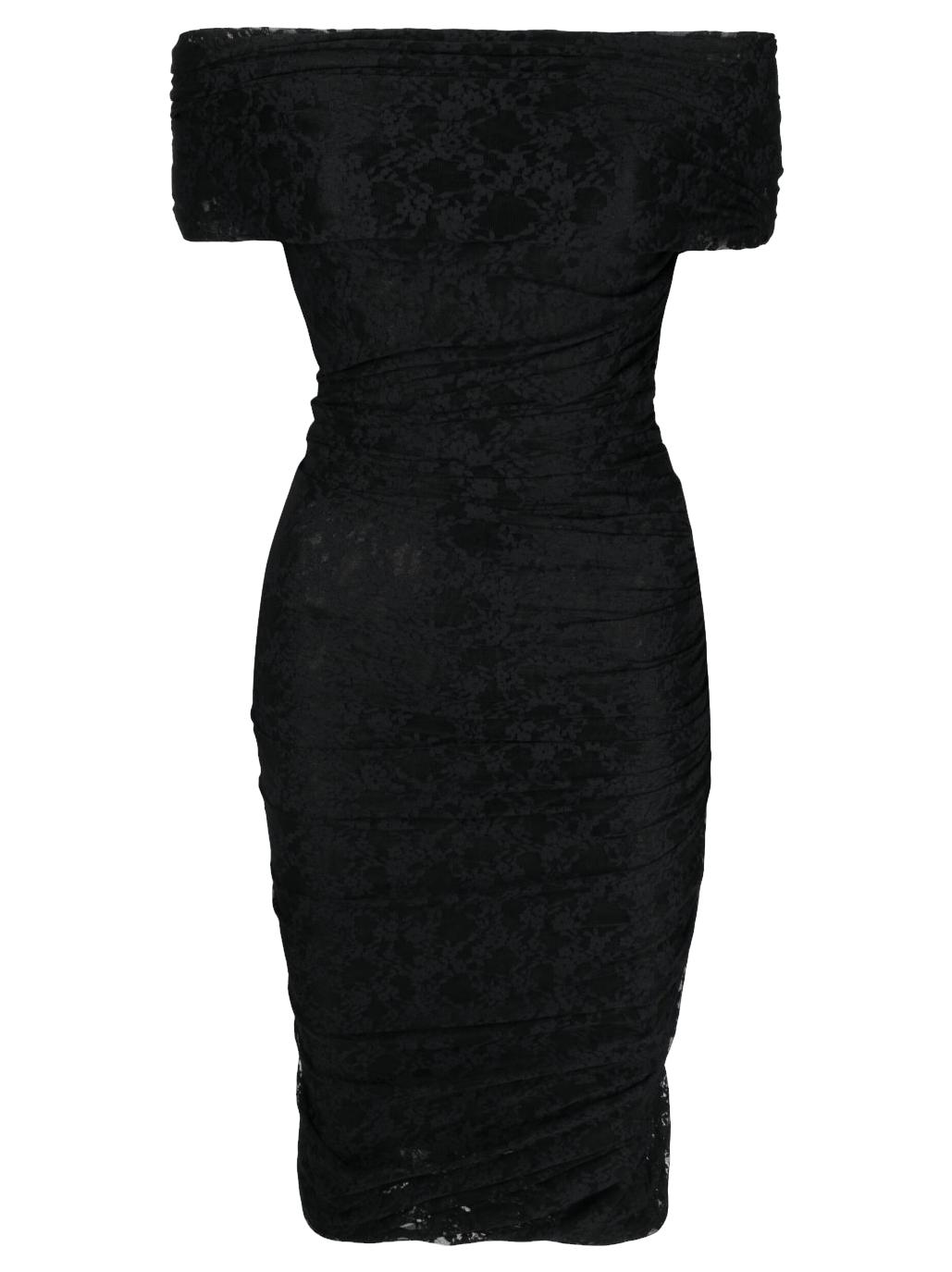 PHILOSOPHY DI LORENZO SERAFINI Philosophy Di Lorenzo Serafini Floral-Lace Off-Shoulder Midi Dress