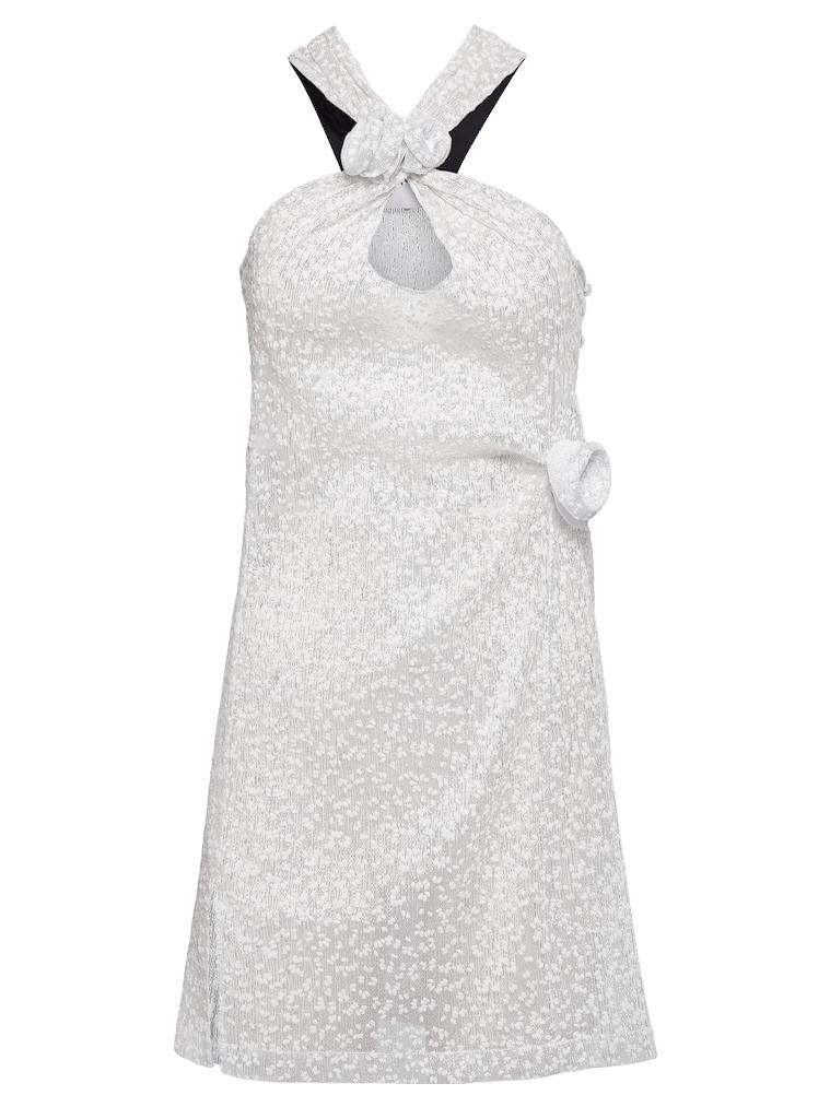 COPERNI Coperni Embellished Halterneck Mini Dress