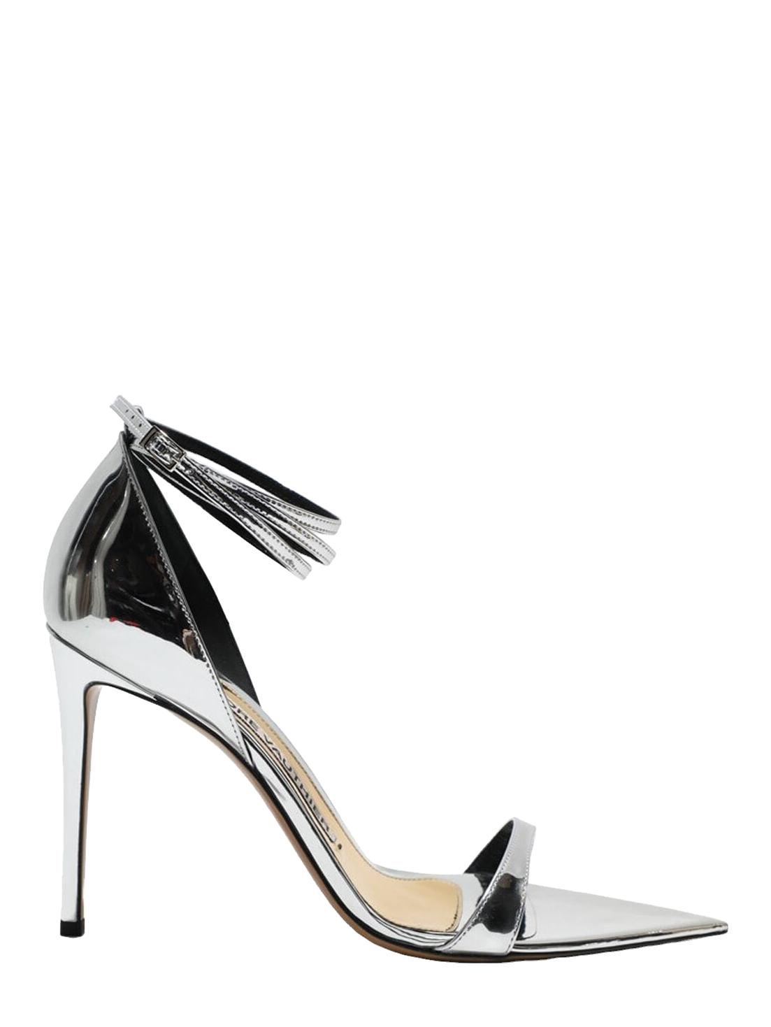 ALEXANDRE VAUTHIER Metallic Leather Sandals