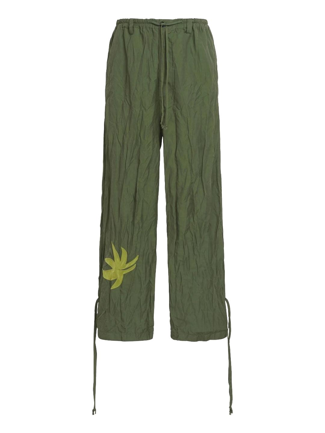 MARNI Logo-Print Wide-Leg Trousers