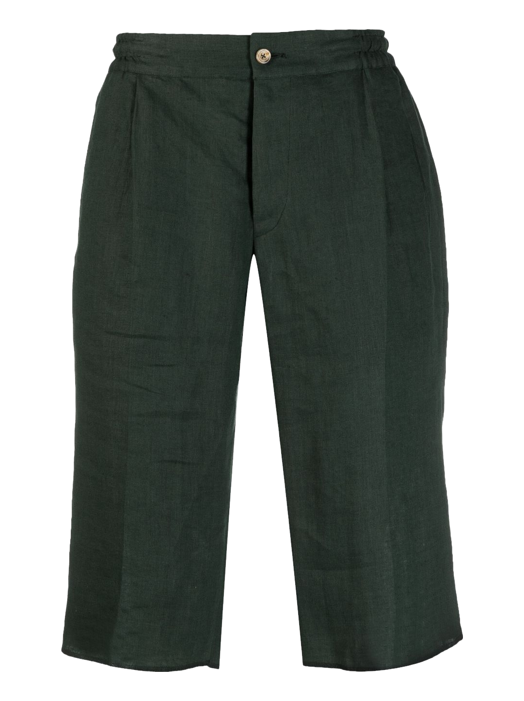 KITON Kiton Linen Bermuda Shorts