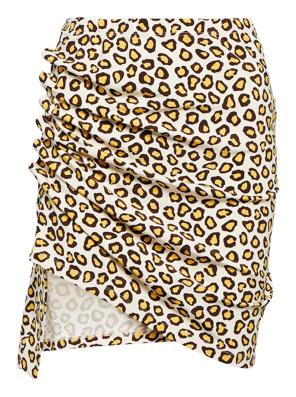 PACO RABANNE Rabanne Leopard-Print Miniskirt