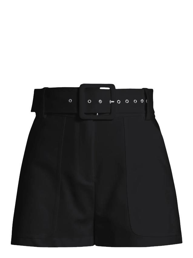 RAMY BROOK kasey belted high-rise shorts